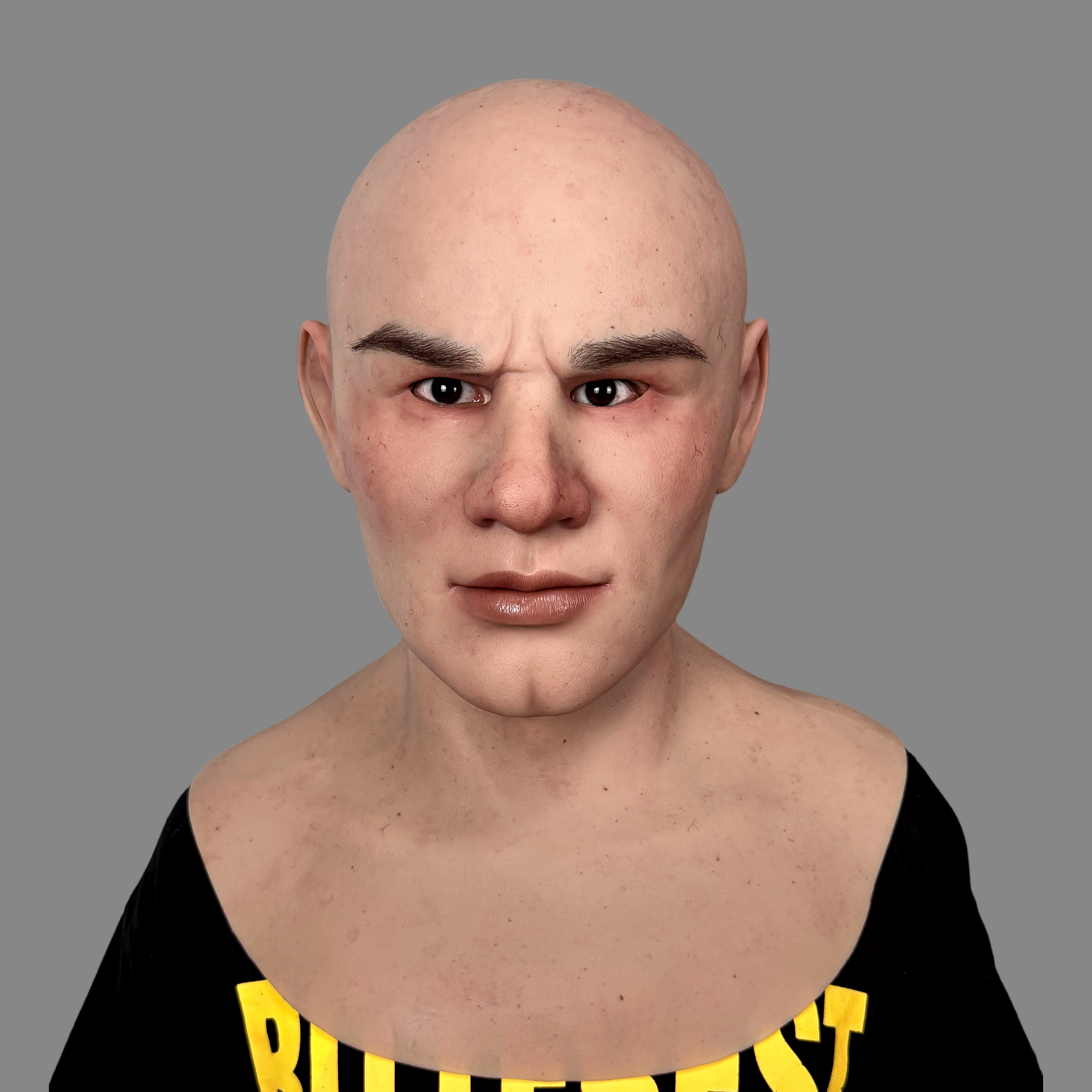 Hunter Ultra Realistic Silicone Mask Full Head SFX Cosplay Film Mask ...